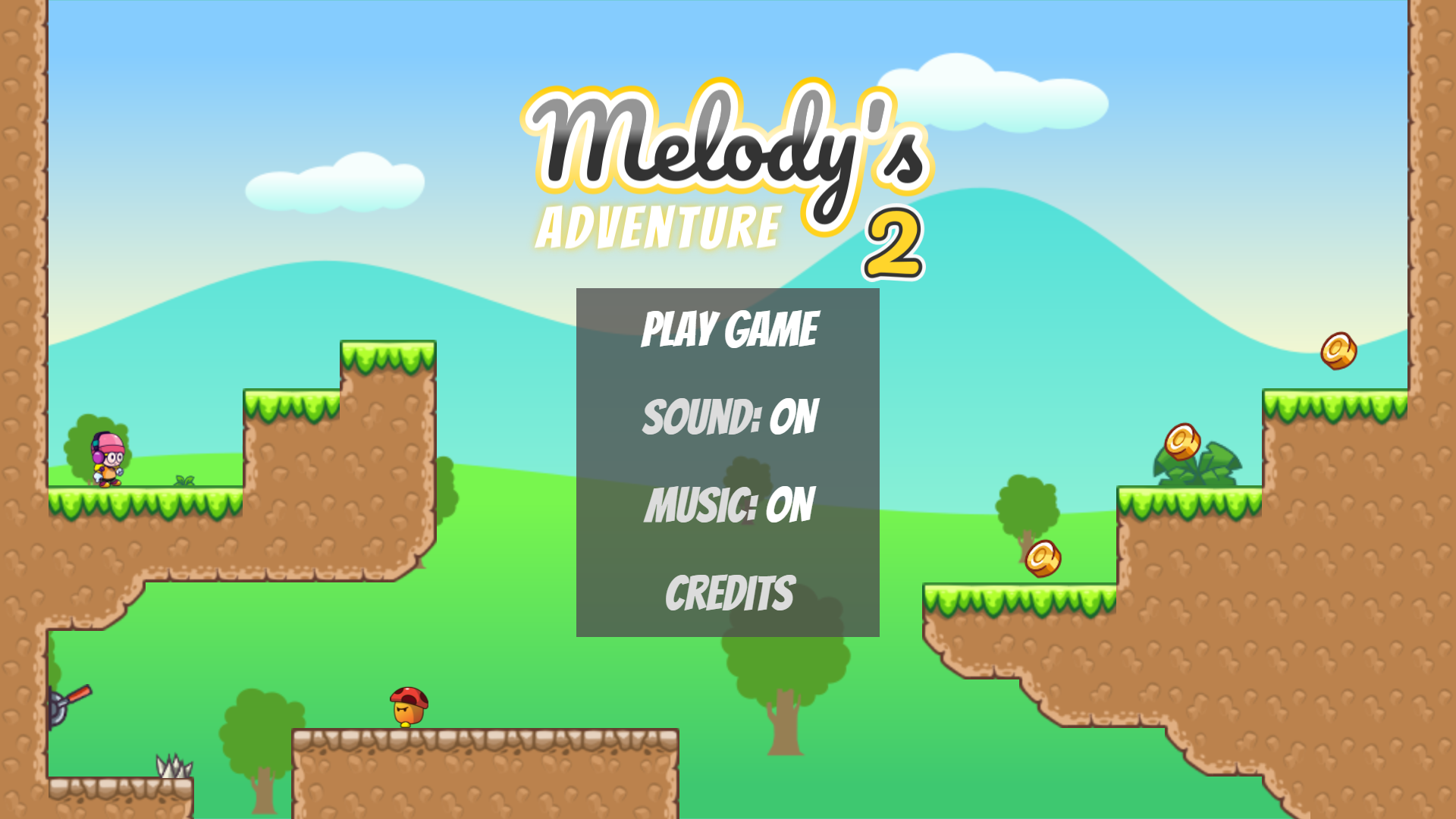 Melody's Adventure 2 - HTML5 Platform game by trezegames | CodeCanyon